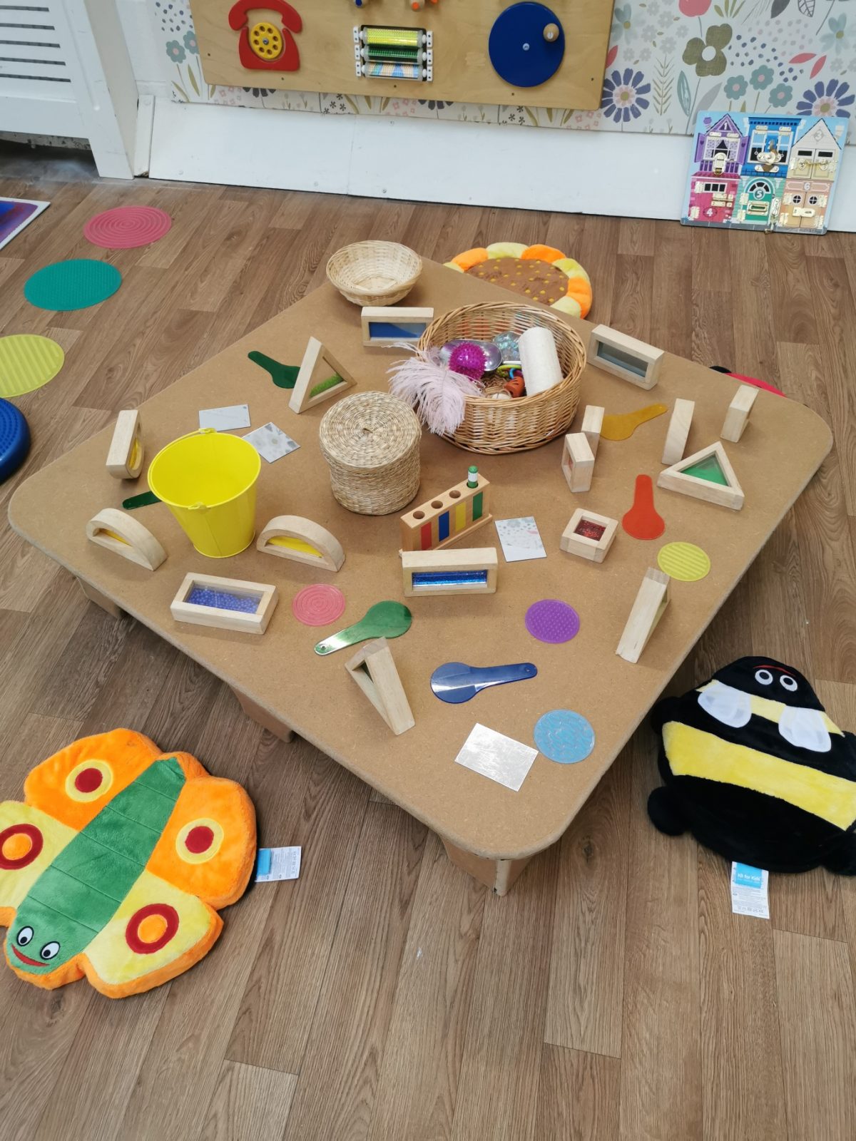 Toddler Low Activity Table - Wooden Imagination Toddler Low Activity Table - Wooden Imagination