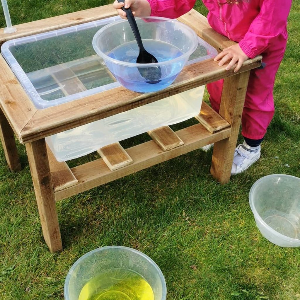 Toddler Low Activity Table - Wooden Imagination