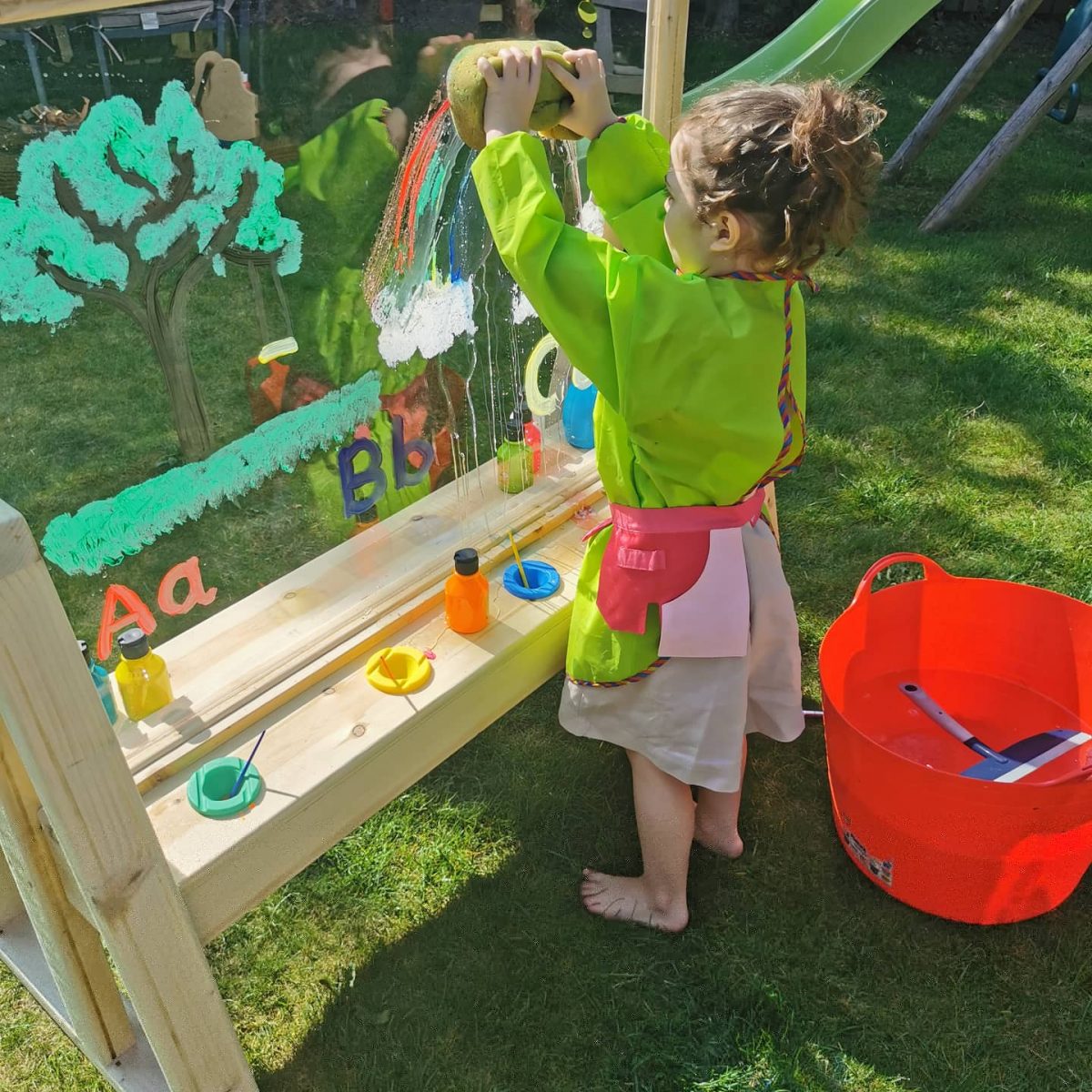 Toddler Low Activity Table - Wooden Imagination