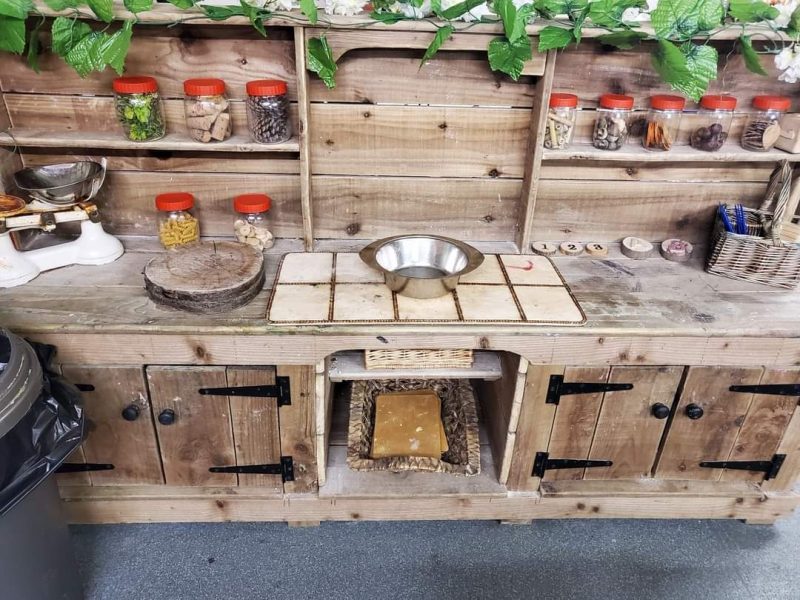 Large Mud Kitchen - Wooden Imagination